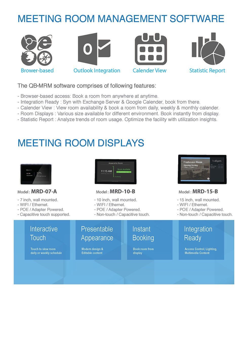 Meeting Room Management โปรแกรมบร หารห องประช ม
